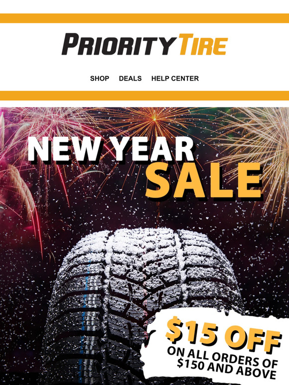 Priority Tire: Say Hello to 2024 With a New Tire Set! 🎉 | Milled