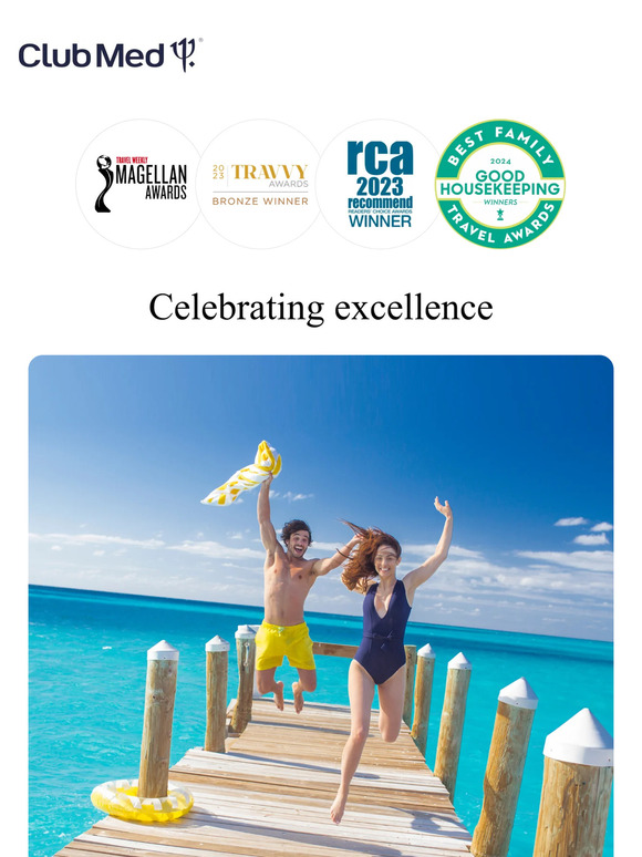 Club Med: 🏆 A year of awards at Club Med | Milled