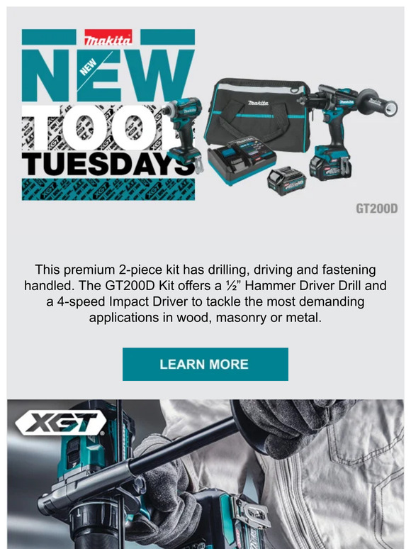 Makita: New Tool Tuesday - 2 Piece Combo Kit | Milled