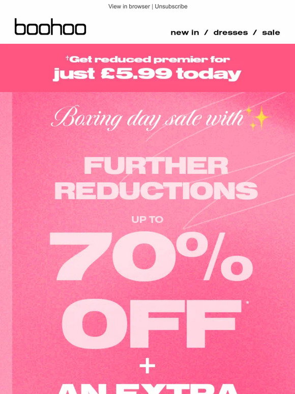 Boohoo: Further Reductions: Extra 20% Off | Milled