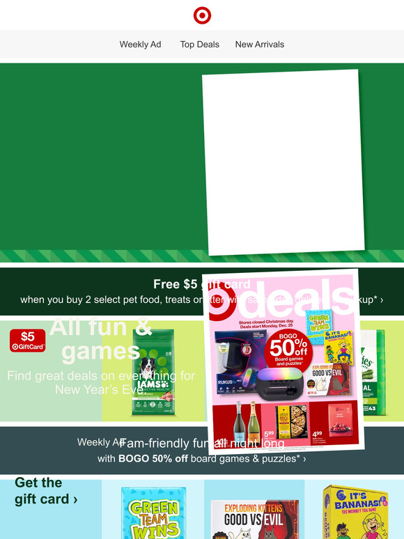 Target: Your new Weekly Ad is here. | Milled