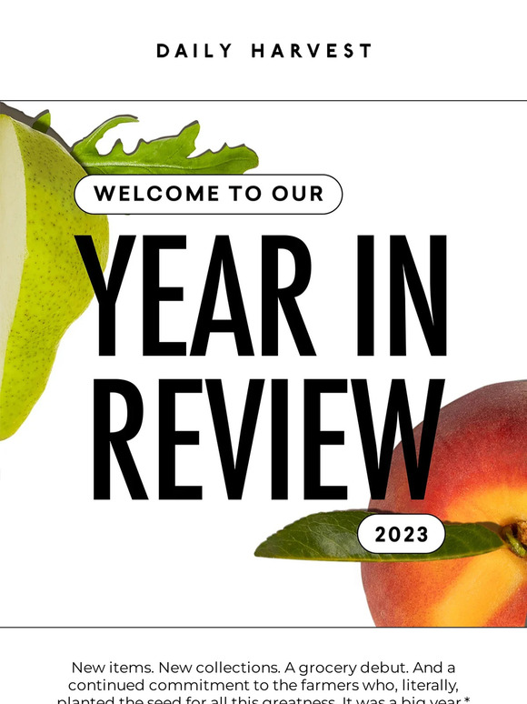 Daily Harvest: Was it good for you, too? | Milled