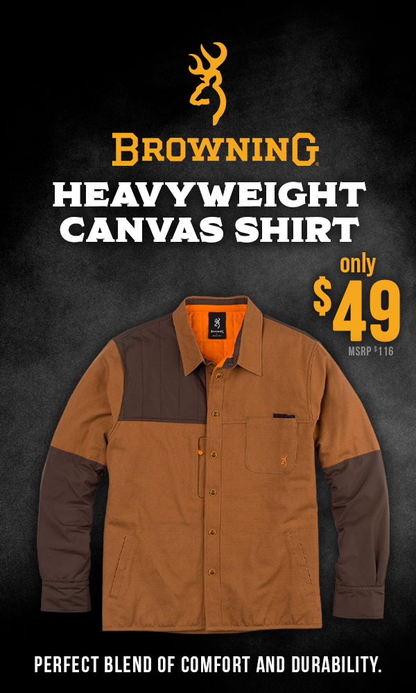 Field Supply: Upgrade Your Outdoor Gear: $49 Browning Heavyweight ...