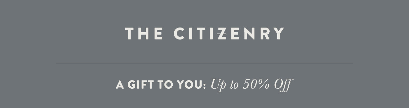 The Citizenry: Now Open: The End of Year Studio Sale | Milled