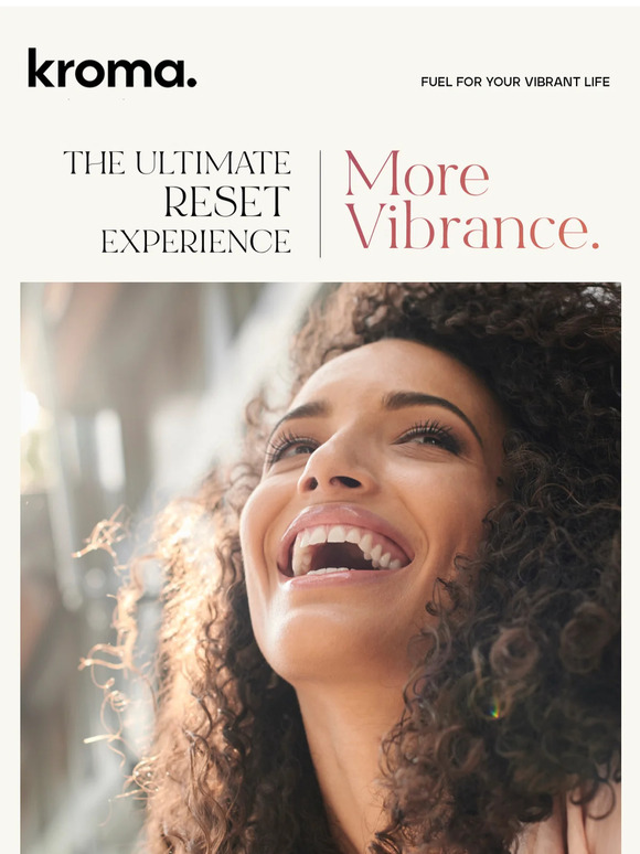 Kroma Wellness: Introducing The Ultimate Reset Experience | Milled
