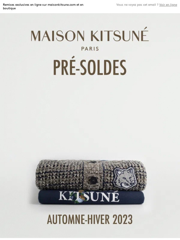 Maison Kitsuné: Votre invitation personnelle 🦊 | Milled