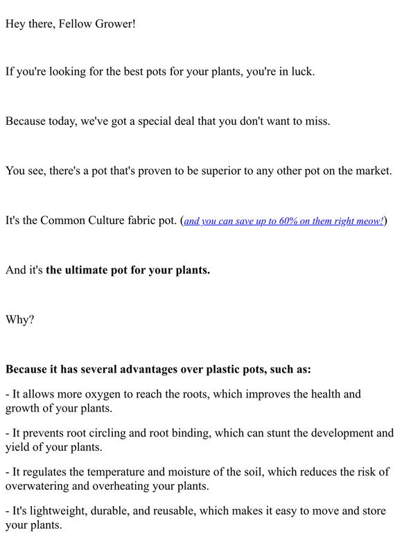 GrowersHouse: The ultimate pot for your plants (and how to get it for a ...
