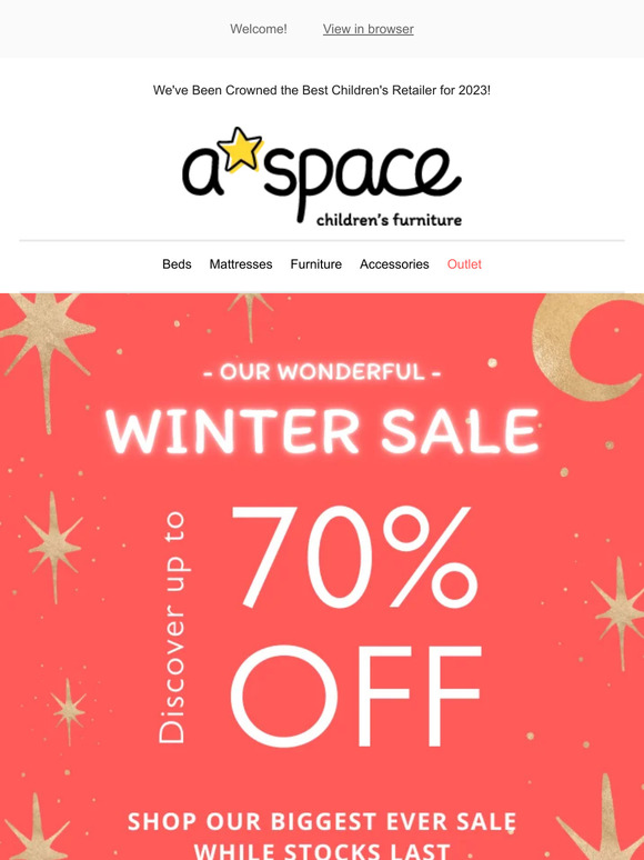 Aspace: ⭐ Our Biggest Ever Winter Sale is Here! ⭐ | Milled