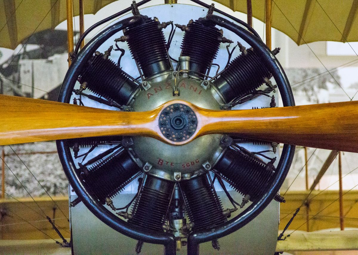 Enginediy: 10-cylinder radial aircraft engine | Milled