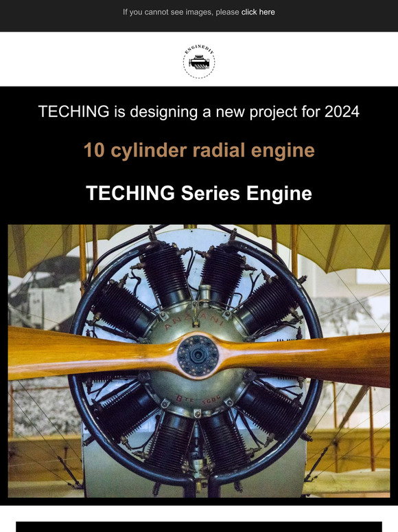 Enginediy: 10-cylinder radial aircraft engine | Milled