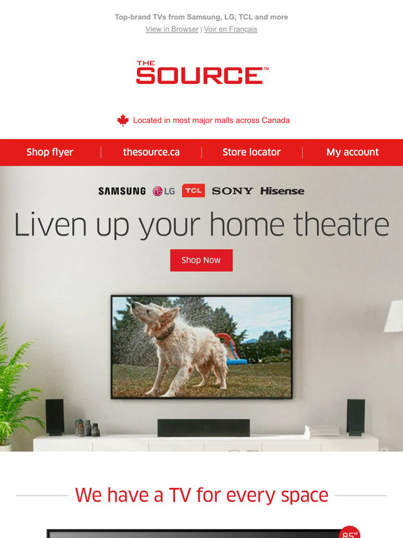 The Source: Find the perfect TV for your space | Milled