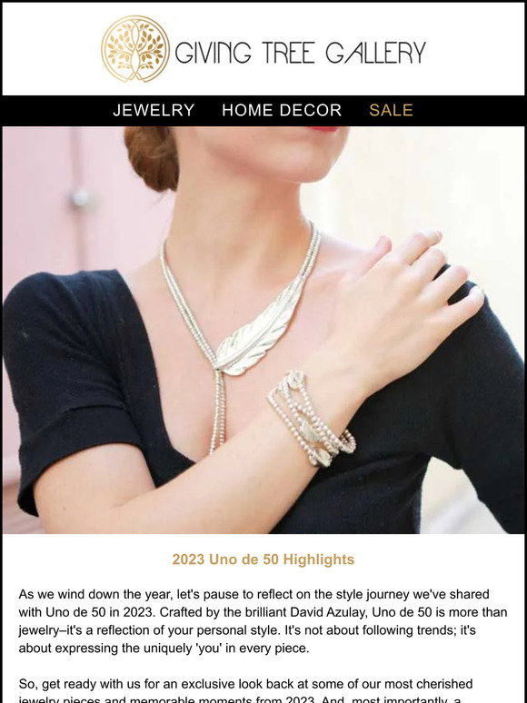 The Giving Tree Gallery: NEW Uno de 50 Jewelry Collection - IN STOCK ...