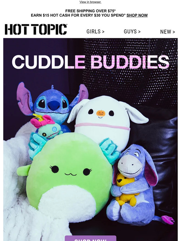 Hot Topic: We’ve got your new cuddle buddy 🤗 | Milled