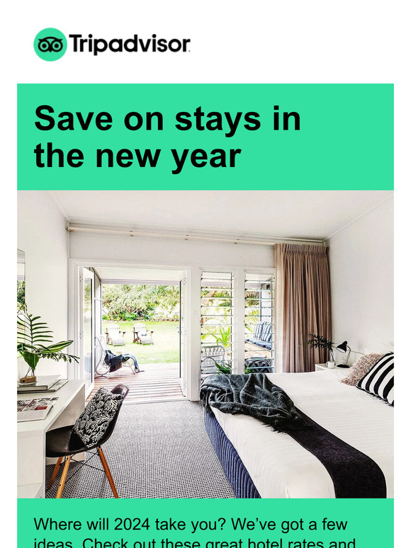 TripAdvisor: Travelling in 2024? Book now and save. 💸 | Milled