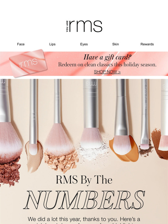 RMS Beauty: RMS by The Numbers | Milled