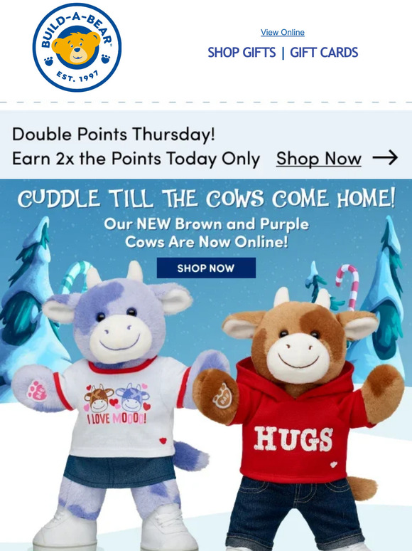 Build-A-Bear: Two NEW Cow Friends Available Online! 🐄 | Milled