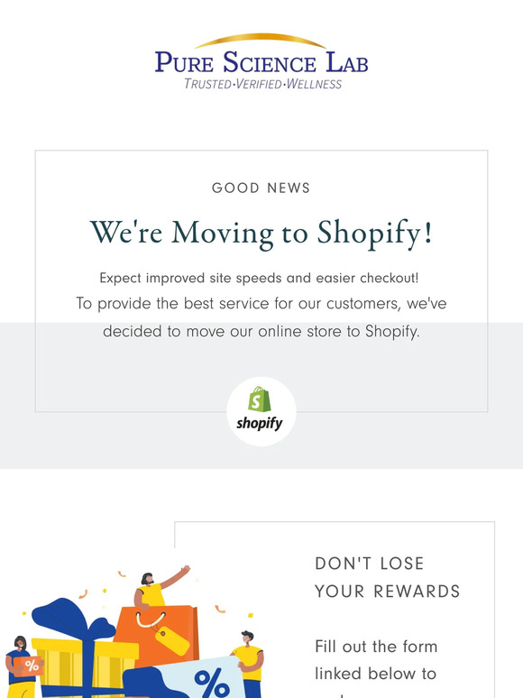 Pure Science Lab: IMPORTANT: Pure Science Lab is moving to Shopify ...