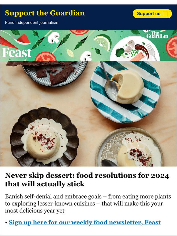 The Guardian: Six New Year food resolutions you'll want to keep | The ...