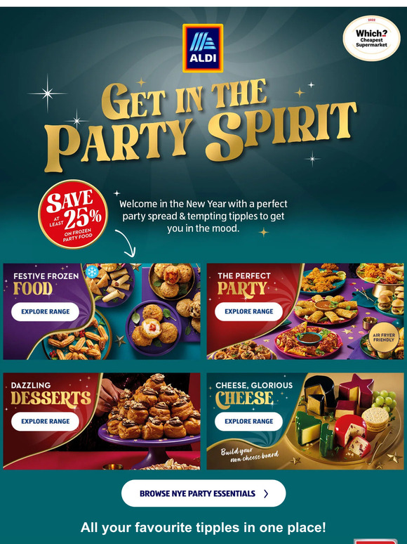 Aldi: Toast-worthy treats at Aldi 🥂🎉 | Milled