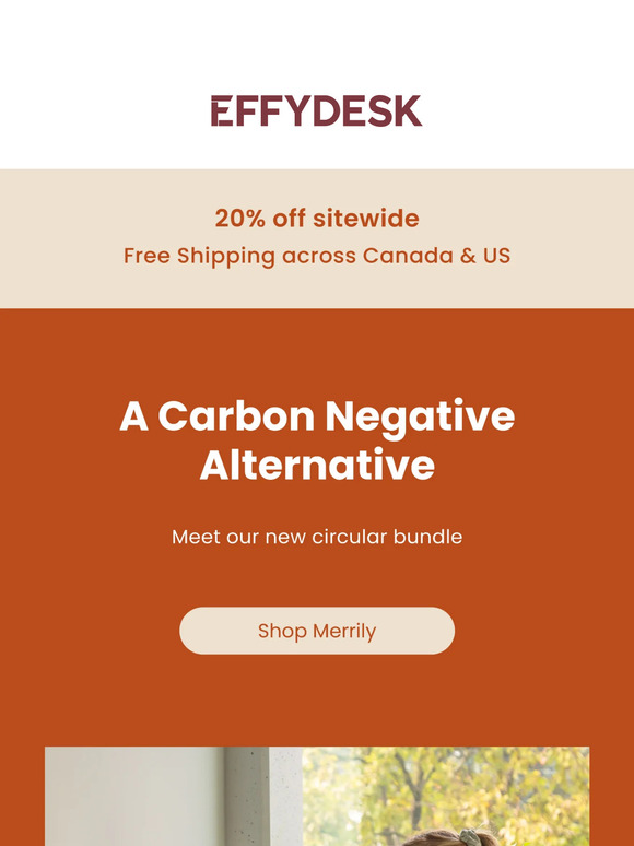 EffyDesk: Go carbon negative with our Circular Bundle! | Milled