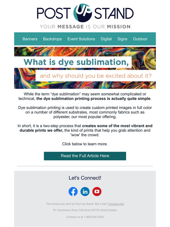 Post Up Stand: Have You Ever Wondered How We Print Your Artwork? | Milled