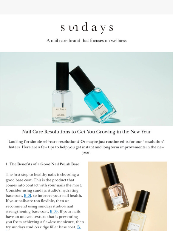 Dear Sundays Inc: How do I refresh my routine for 2024? | Milled