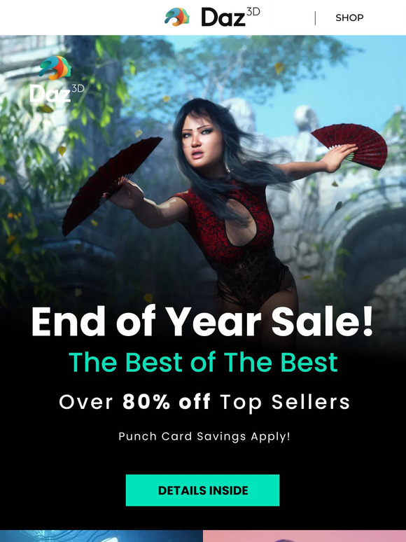 DAZ 3D: The Best of the Best Sale Continues | Milled