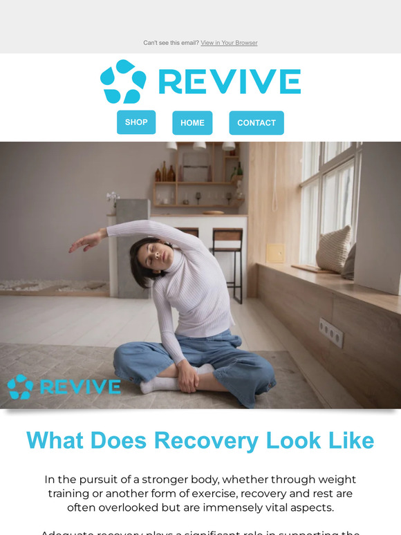 Revive Supplements: Maximizing Recovery For Your Health ⏫ | Milled