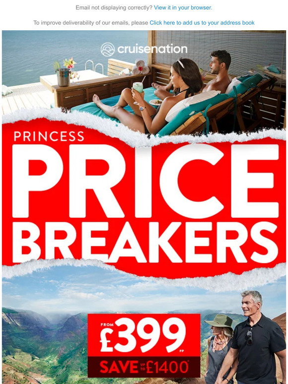 Cruise Nation: Princess Price Breakers | Milled