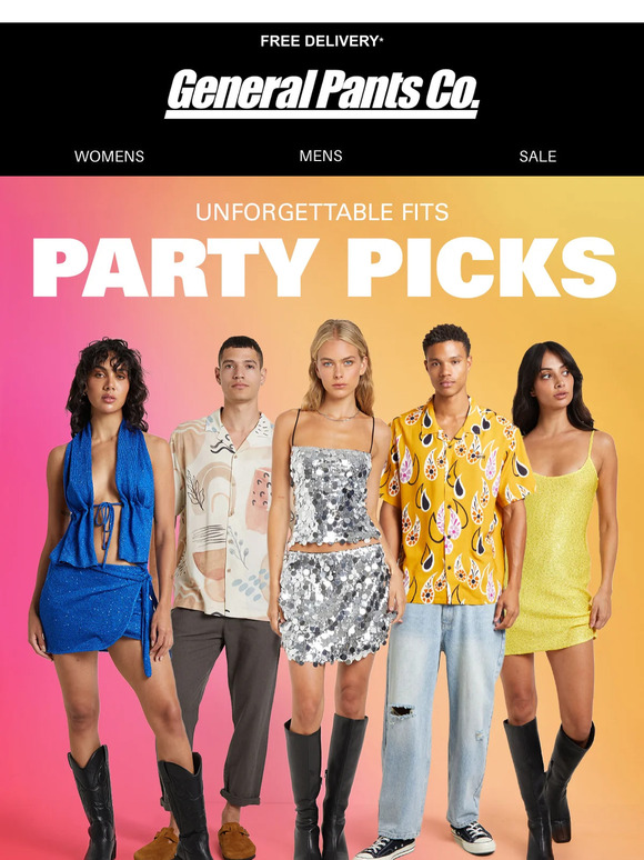 General Pants: Party-Bound. | Milled