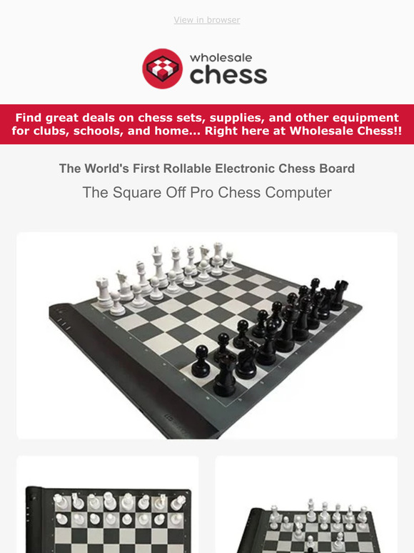 Wholesale Chess: The World's First Rollable Electronic Chess Board ...