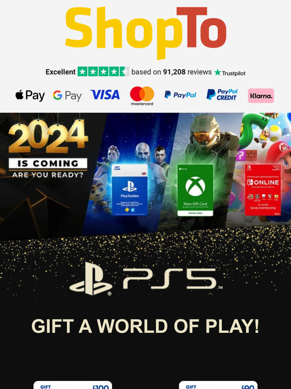 ShopTo: ⚠️ Final Call ⚠️ 2024 is Coming! Top-Up NOW! 🎉🎊🎮 | Milled