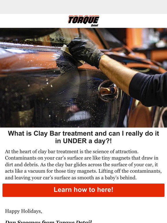 Torque Detail: Clay Bar Treatment in UNDER a Day?! | Milled