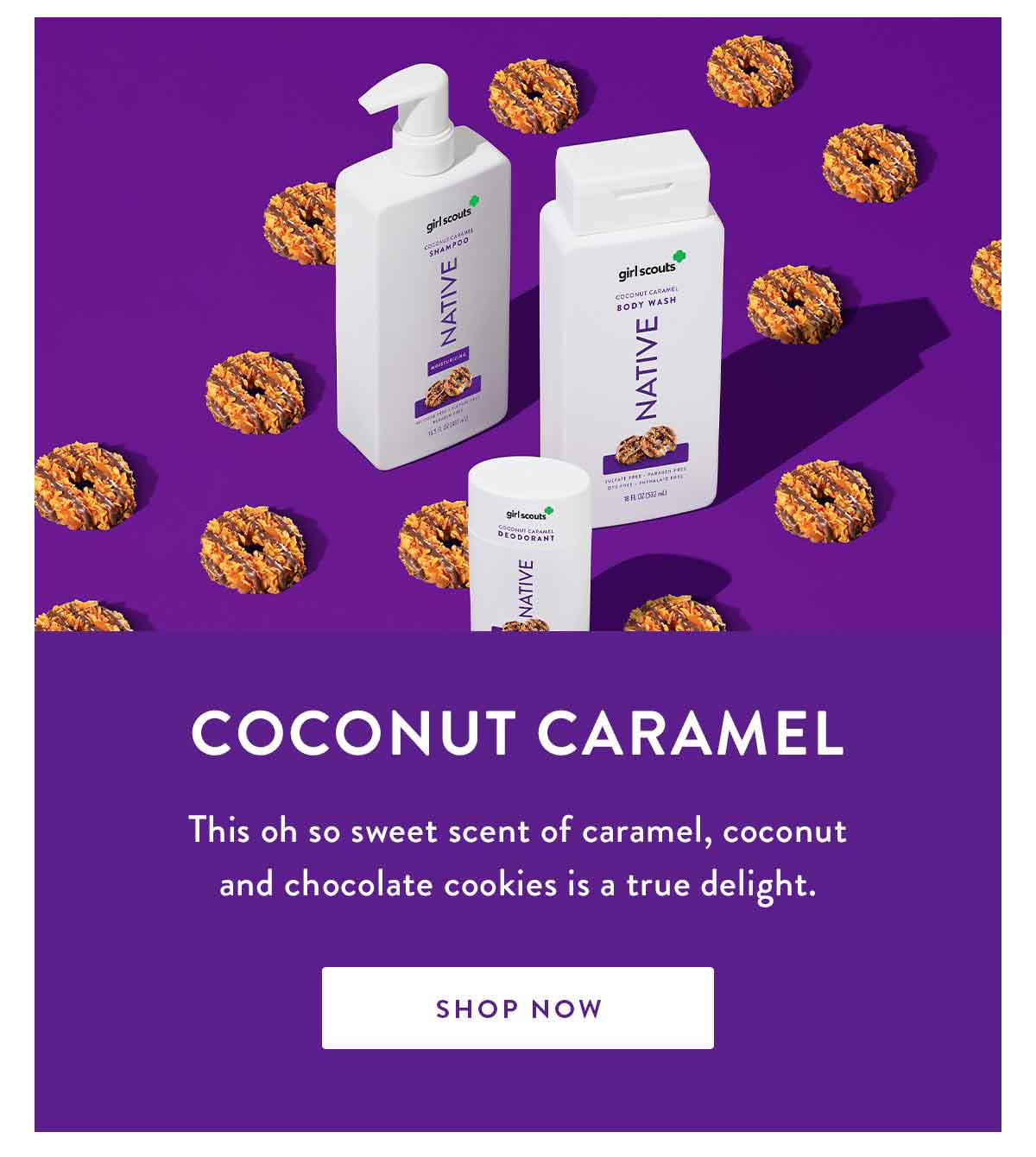 Native: Delight in NEW Girl Scout Cookie™ Inspired Scents! | Milled