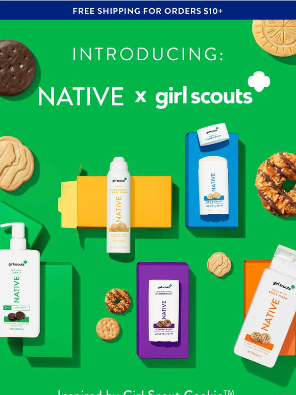 Native: Delight in NEW Girl Scout Cookie™ Inspired Scents! | Milled