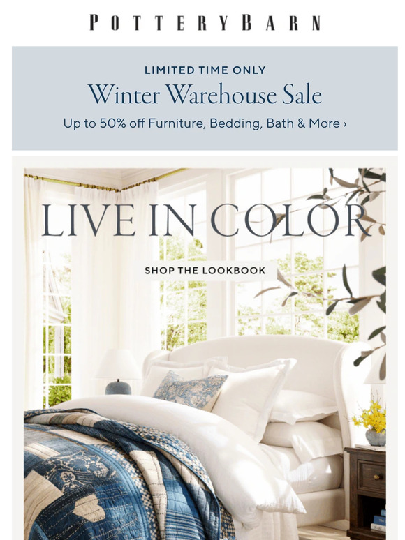 Pottery Barn: Just Landed: The Spring Lookbook | Milled