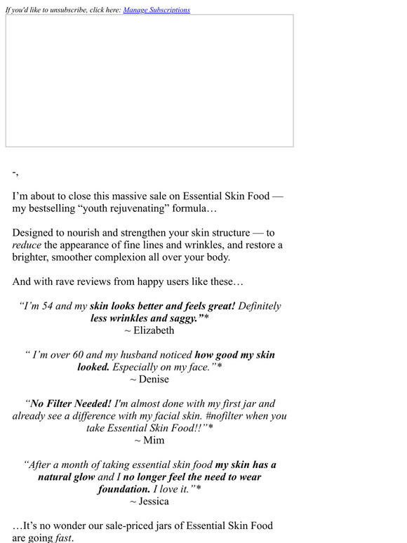 Activated You: 3 reasons why Essential Skin Food is DIFFERENT | Milled