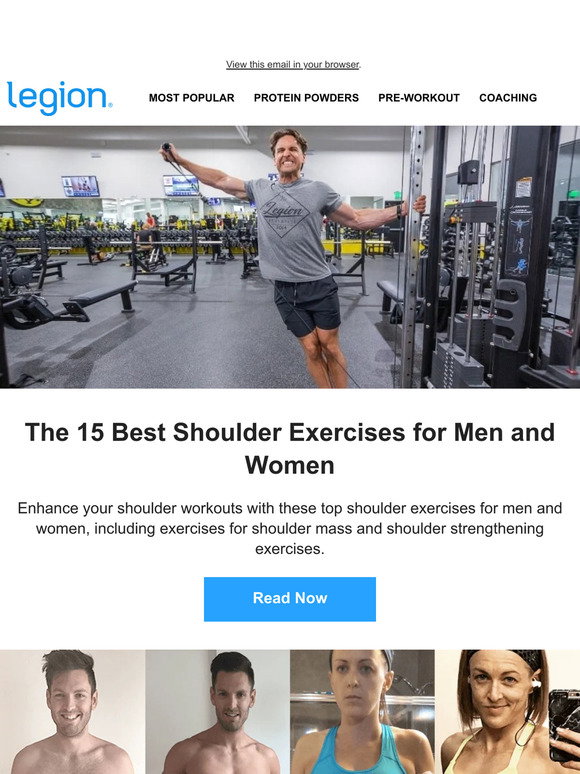 Legion: The best science-based shoulder exercises | Milled
