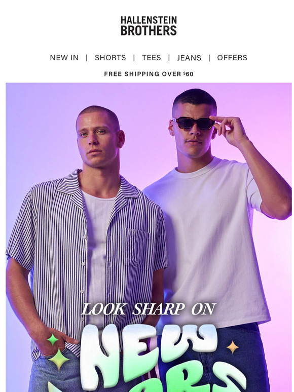 Hallenstein Brothers: NYE Style Guide 💥 | Milled