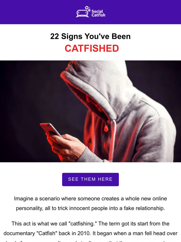 Social Catfish: 22 Signs You've Been Catfished! | Milled