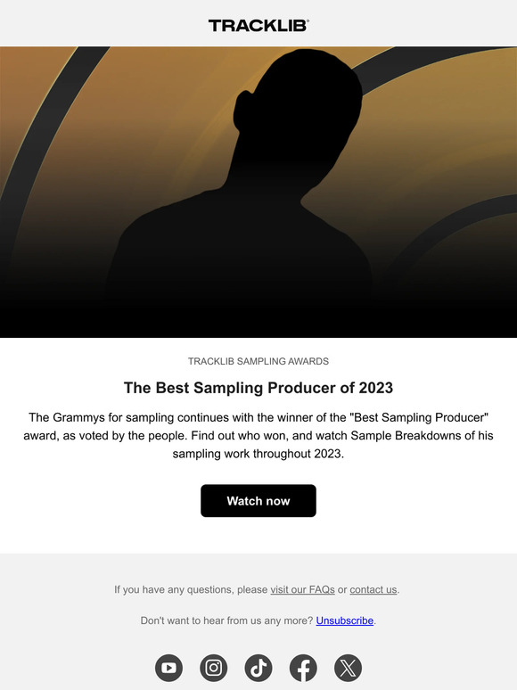 Tracklib: The Best Sampling Producer of 2023 | Tracklib Sampling Award ...