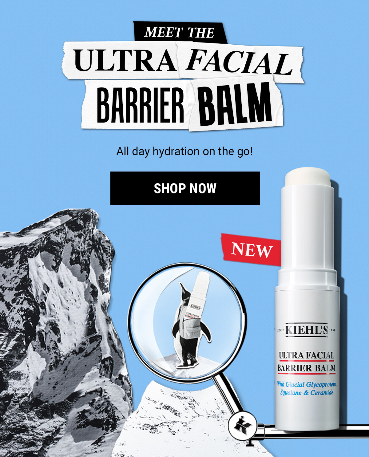 Kiehl's: Introducing Our NEW Ultra Facial Barrier Balm💧 | Milled