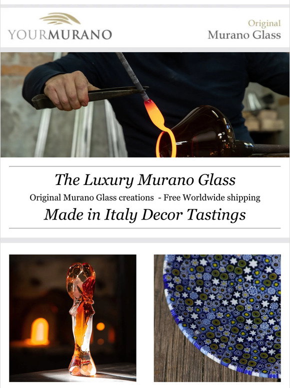 YourMurano: Dive into Luxury: Murano Glass Handcrafted Artworks! | Milled