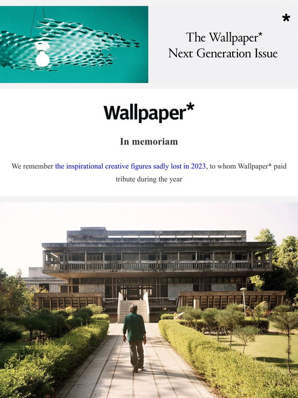 Wallpaper*: In memoriam: remembering those we lost in 2023 | Milled