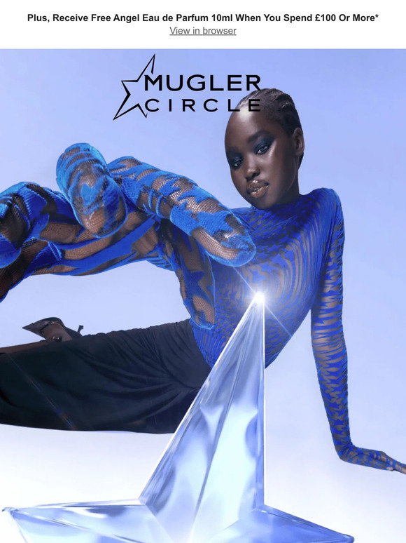 Mugler: —, Access Your Rewards! | Milled