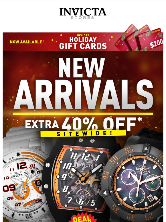 Invicta: 🚨🚨🚨EXTRA 40% OFF Stunning NEW 2024 DESIGNS | Milled