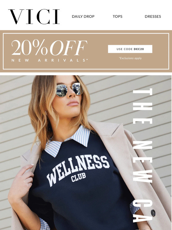 Vici: Introducing Your Next Go-To Look (And It's 20% Off) | Milled