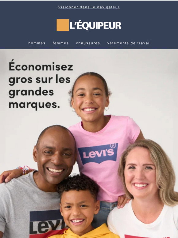 L’Équipeur: Économisez gros sur les marques les plus populaires. | Milled