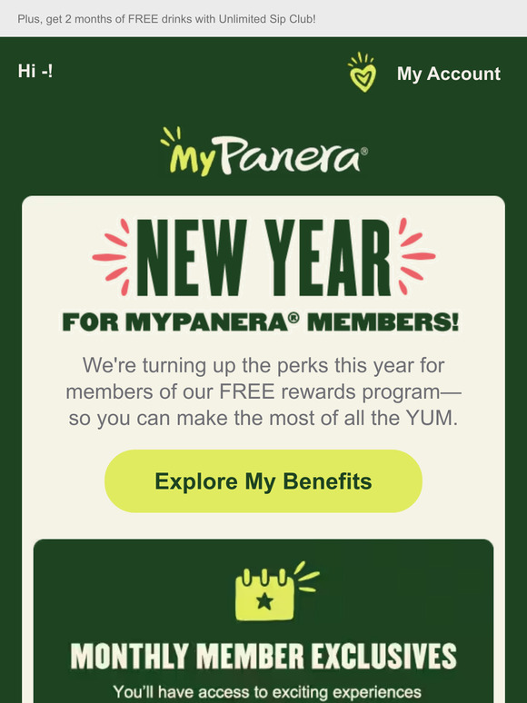 Panera Bread: Discover NEW MyPanera benefits for 2024 | Milled
