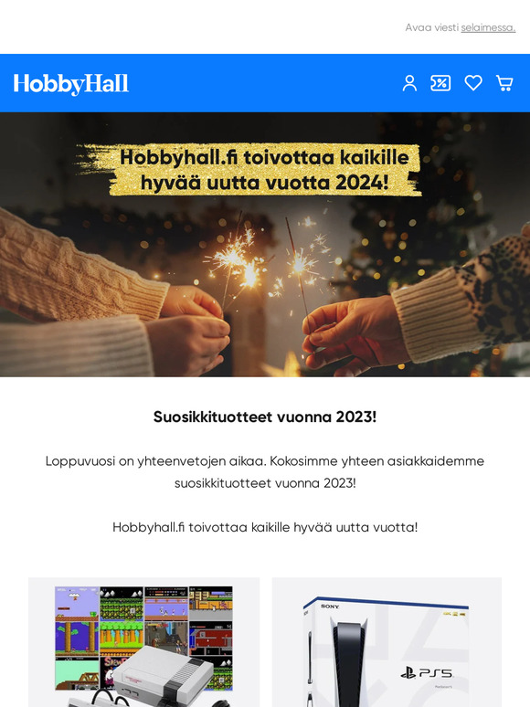 Hobby Hall: Vuoden 2023 suosituimmat tuotteet! | Milled
